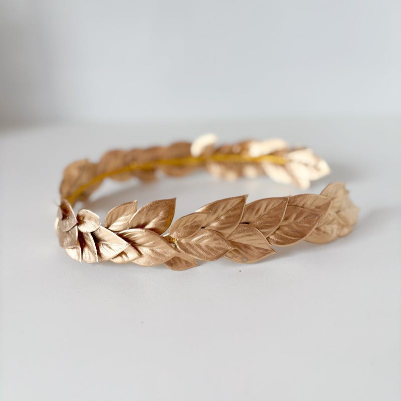 Gold Laurel Wreath - Etsy