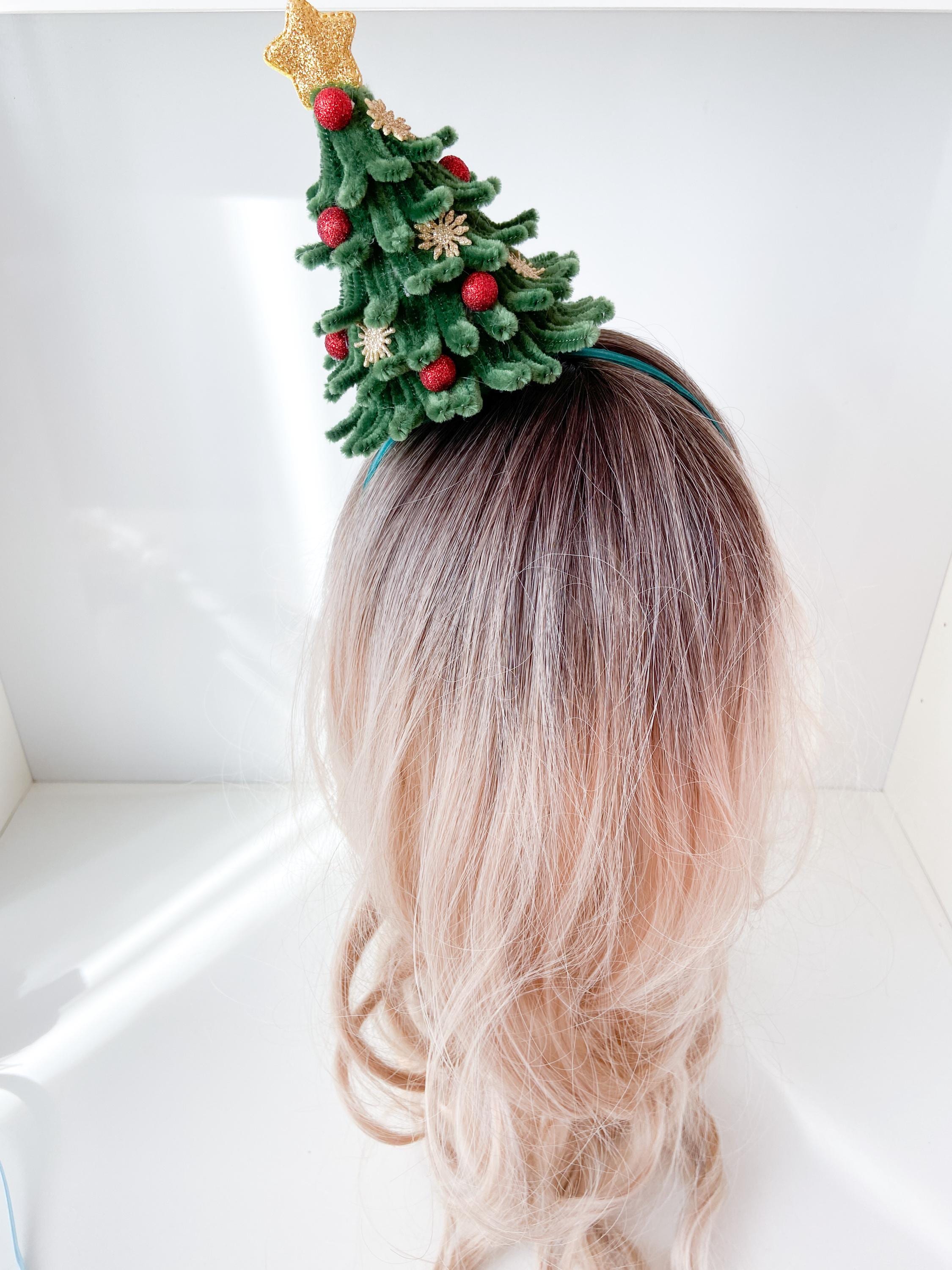 Christmas Tree Headpiece, Charming Xmas Tree Hair Accessory - Etsy Canada