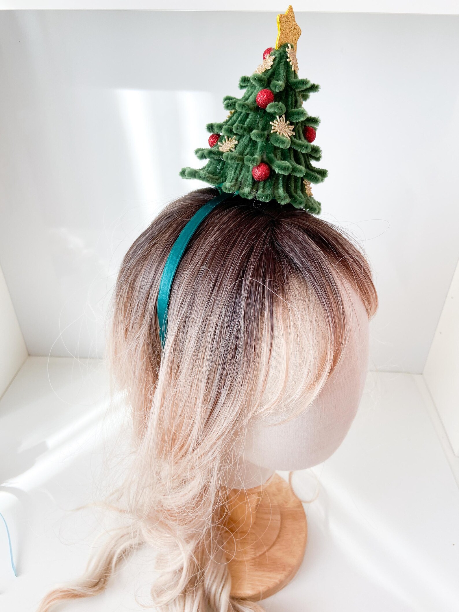 Christmas Tree Headpiece, Charming Xmas Tree Hair Accessory - Etsy Canada