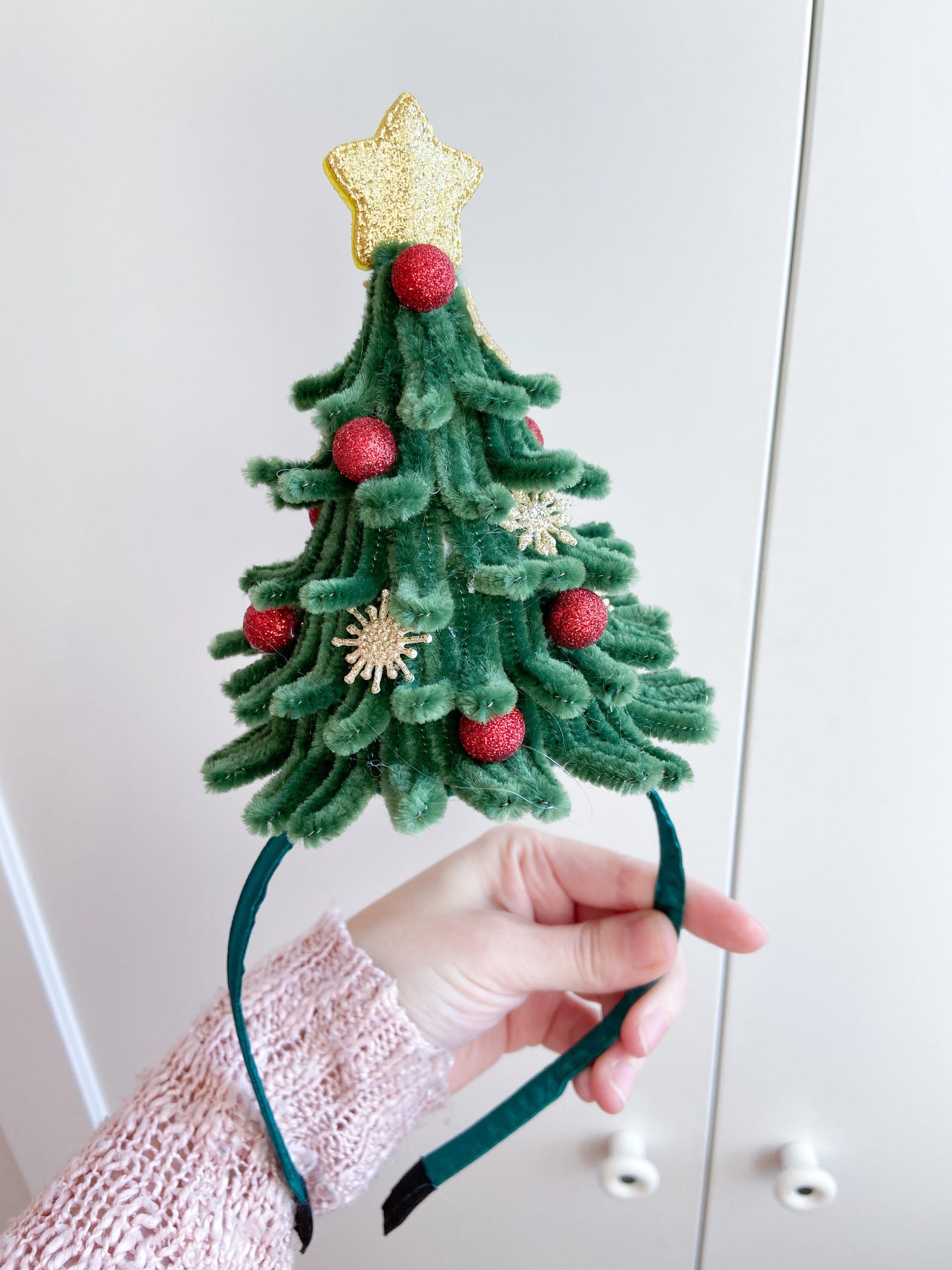 Christmas Tree Headpiece, Charming Xmas Tree Hair Accessory - Etsy Canada