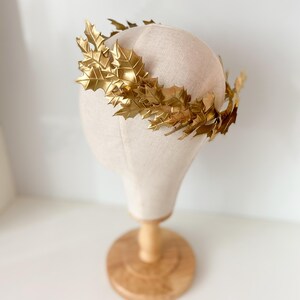 Shiny Gold Crown Fit for a Caesar, Gold Greek Goddess Crown - Etsy