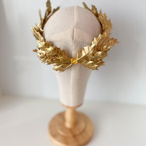 Shiny Gold Crown Fit for a Caesar, Gold Greek Goddess Crown - Etsy