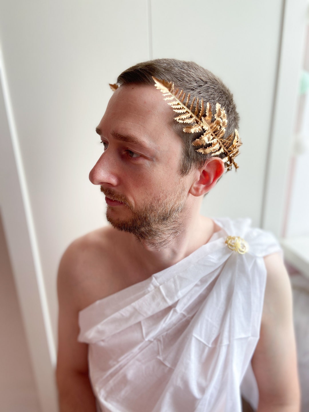 Golden Laurel Crown, Greek Goddess Hair Accessory - Etsy