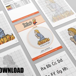 This Could Be Us, but You Prayin' Devil Cross Stitch Pattern Satan ...