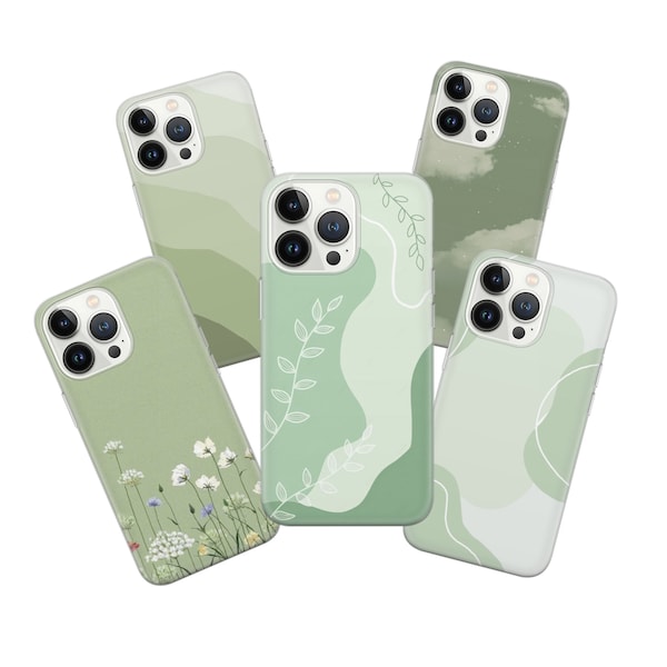 Green Phone Case - Etsy