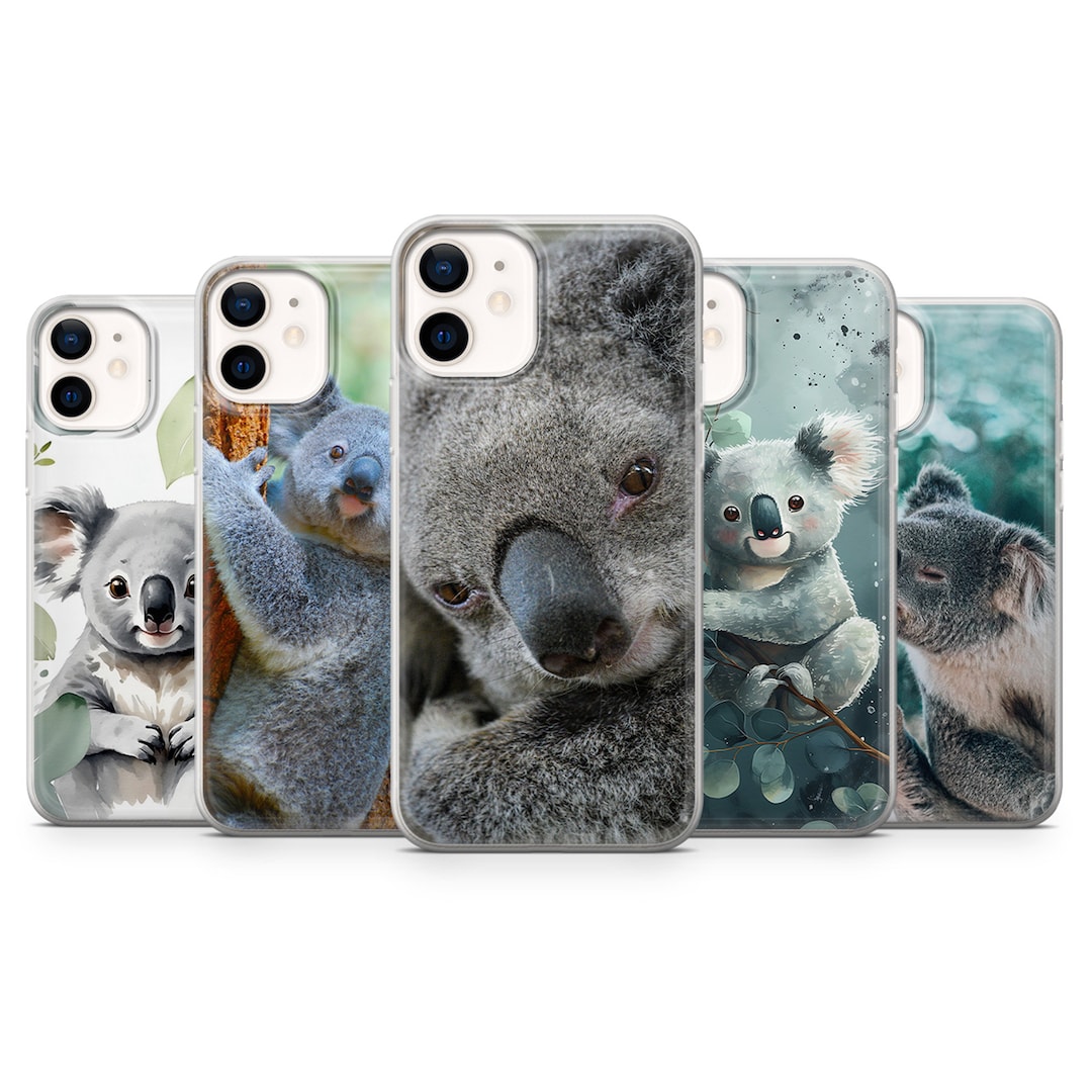 Koala Phone Case Cute Bear for iPhone 15 Plus 14 13 12 Mini 11 XR 7 8 ...