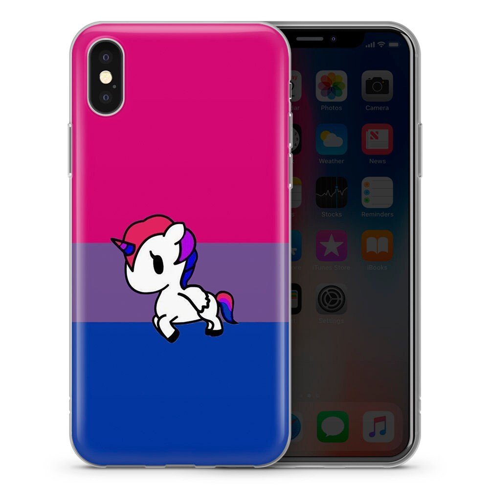 Bi Pride Phone Case Bisexual Cover for Iphone 14 13 12 11 - Etsy