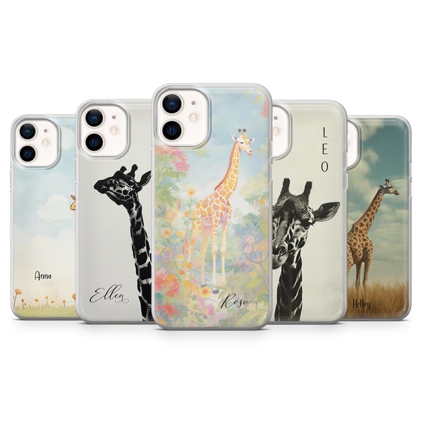 Giraffe iPhone Case - Etsy