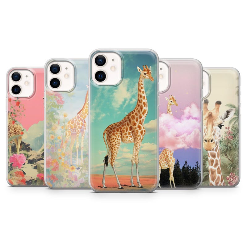 Giraffe iPhone Case - Etsy