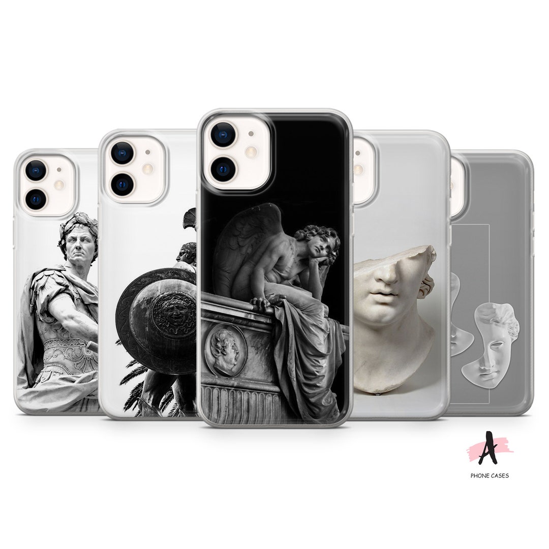 Greek Mythology Phone Case Aesthetic Sculpture Cover for iPhone 13, 12 ...