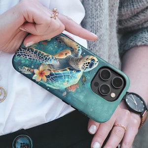 Sea Turtle Phone Case Sea Ocean Cover for iPhone 17 Pro Max 16e 15 Plus ...