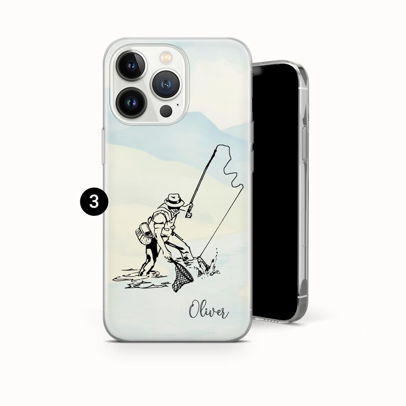 Fishing Phone Case Personalized Fisherman Cover for iPhone 17 Pro Max ...