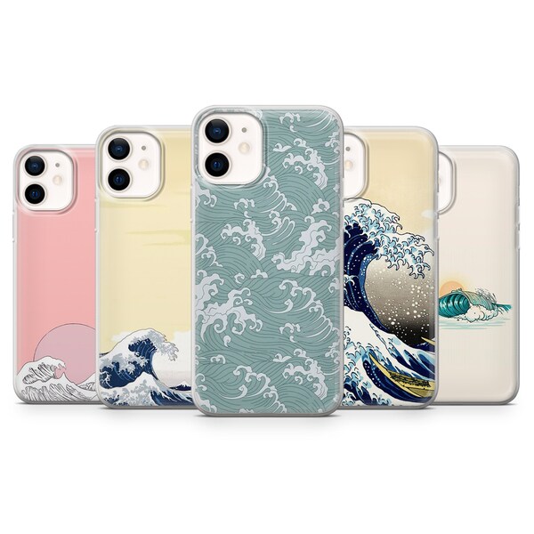 Japanese Great Wave Phone Case - Etsy