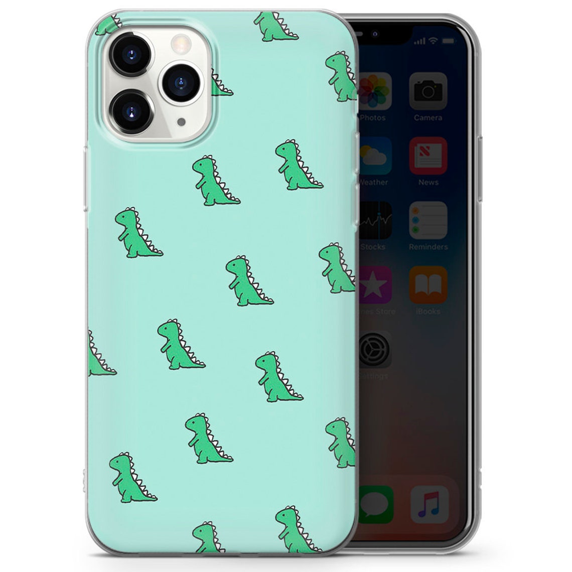 Cartoon Dino Phone Case Cute Kids Dinosaur Cover for Iphone - Etsy