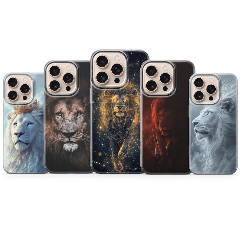 Lion Phone Case - Etsy