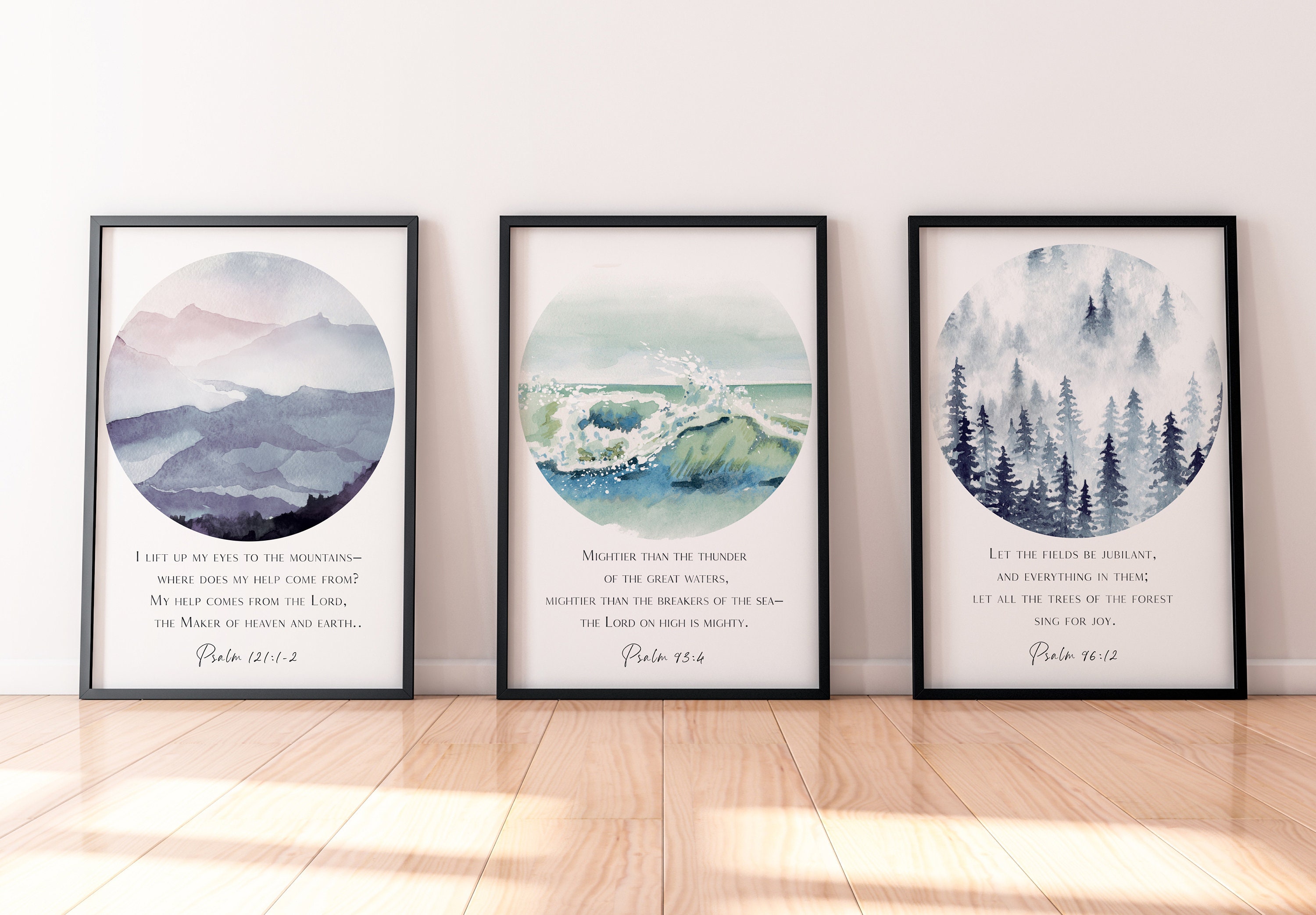 Bible Verse Wall Art, Christian, Bible Verse Art Sign, Scripture, Wall ...