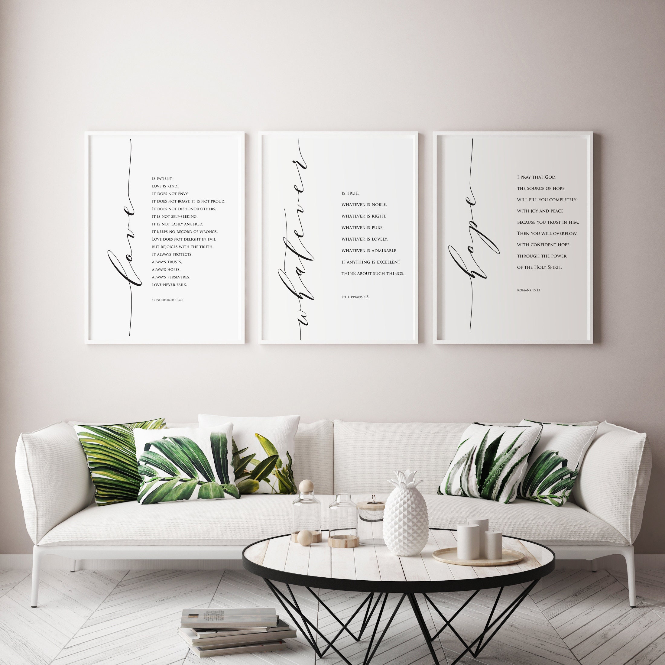 Bible Verse Art Sign, Verse Printable, Christian Wall Art, WHATEVER ...