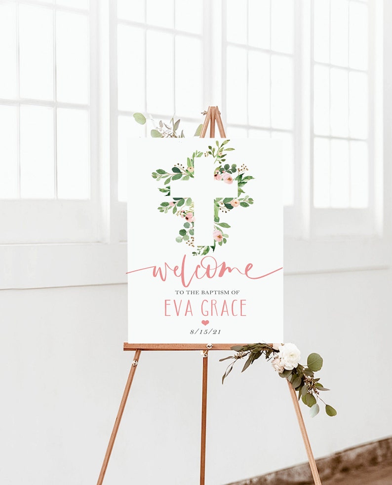 Welcome Sign Girl Welcome Sign Template DIY Welcome Sign - Etsy