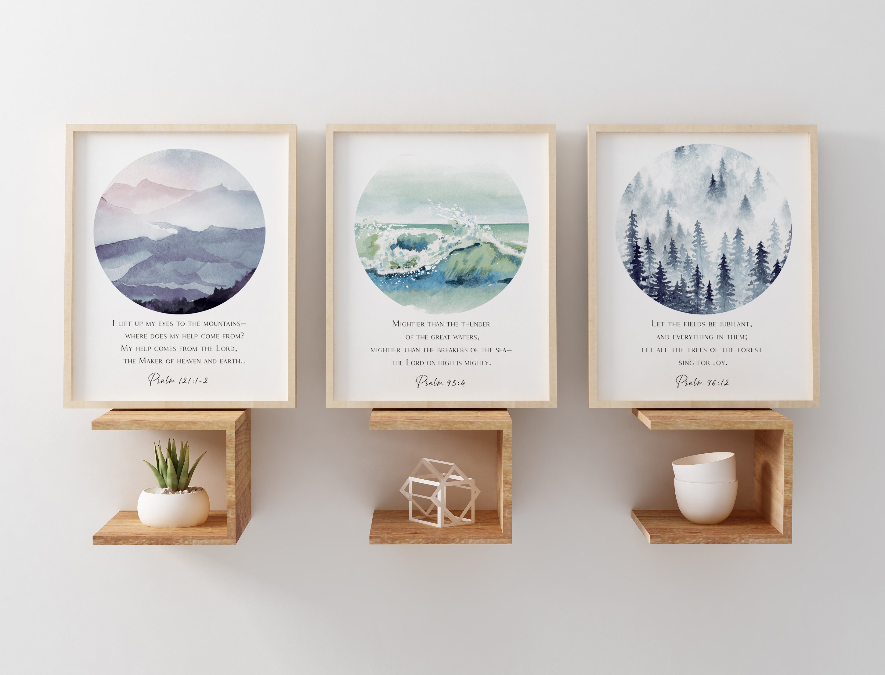 Bible Verse Wall Art, Christian, Bible Verse Art Sign, Scripture, Wall ...