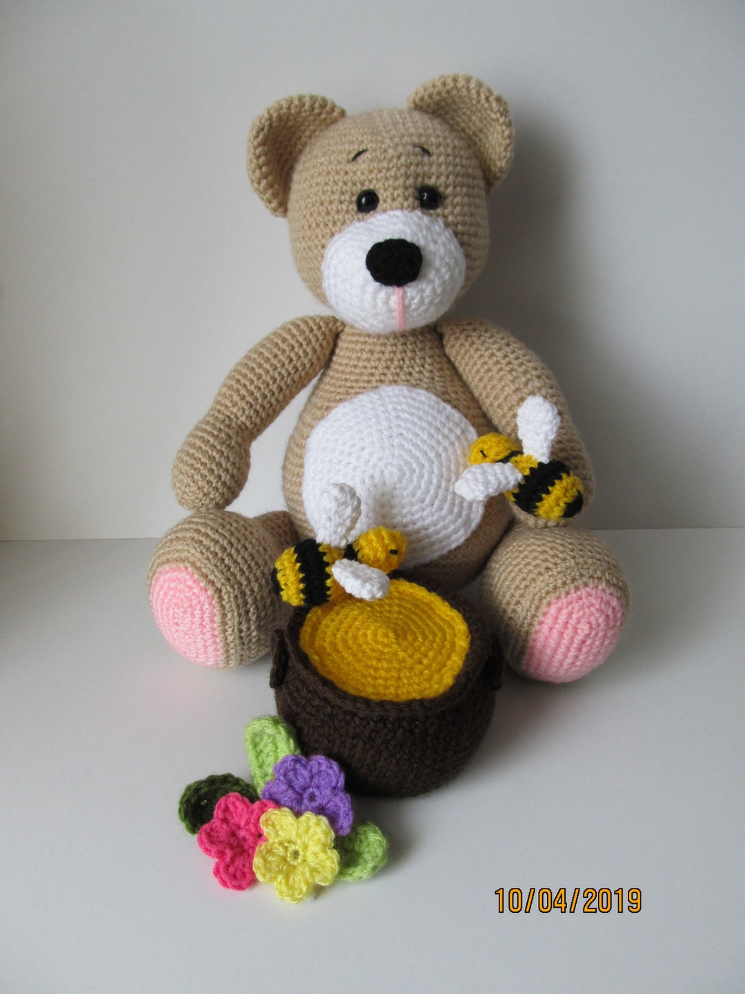 Crochet Bear Pattern - Etsy