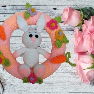 Crochet Spring Wreath Pattern - Etsy