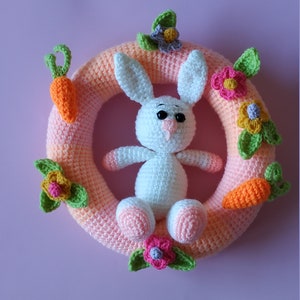 Crochet Spring Wreath Pattern - Etsy