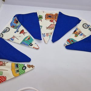 Caravan Themed Fabric Bunting - Caravan - Camping - Glamping - Etsy UK