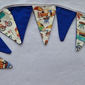 Caravan Themed Fabric Bunting - Caravan - Camping - Glamping - Etsy UK