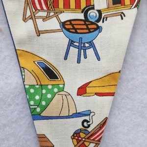 Caravan Themed Fabric Bunting - Caravan - Camping - Glamping - Etsy UK