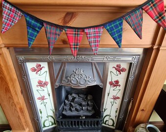 Tartan Bunting | Etsy