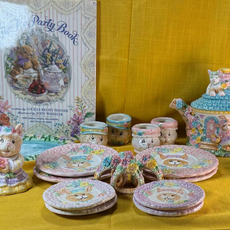 Tea Party Set - Etsy