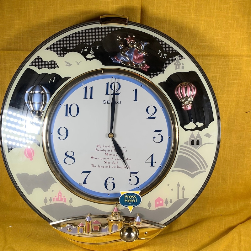 Its a Small World Clock - Etsy