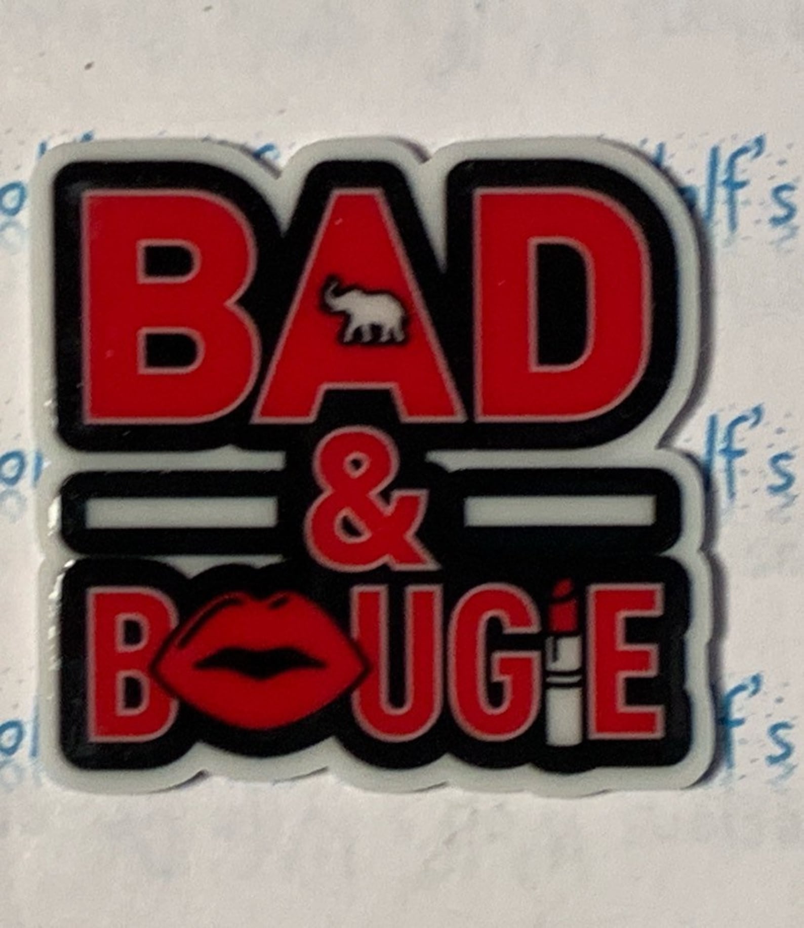 Bad & bougie resin Bad and Bougie resin show your bougie | Etsy