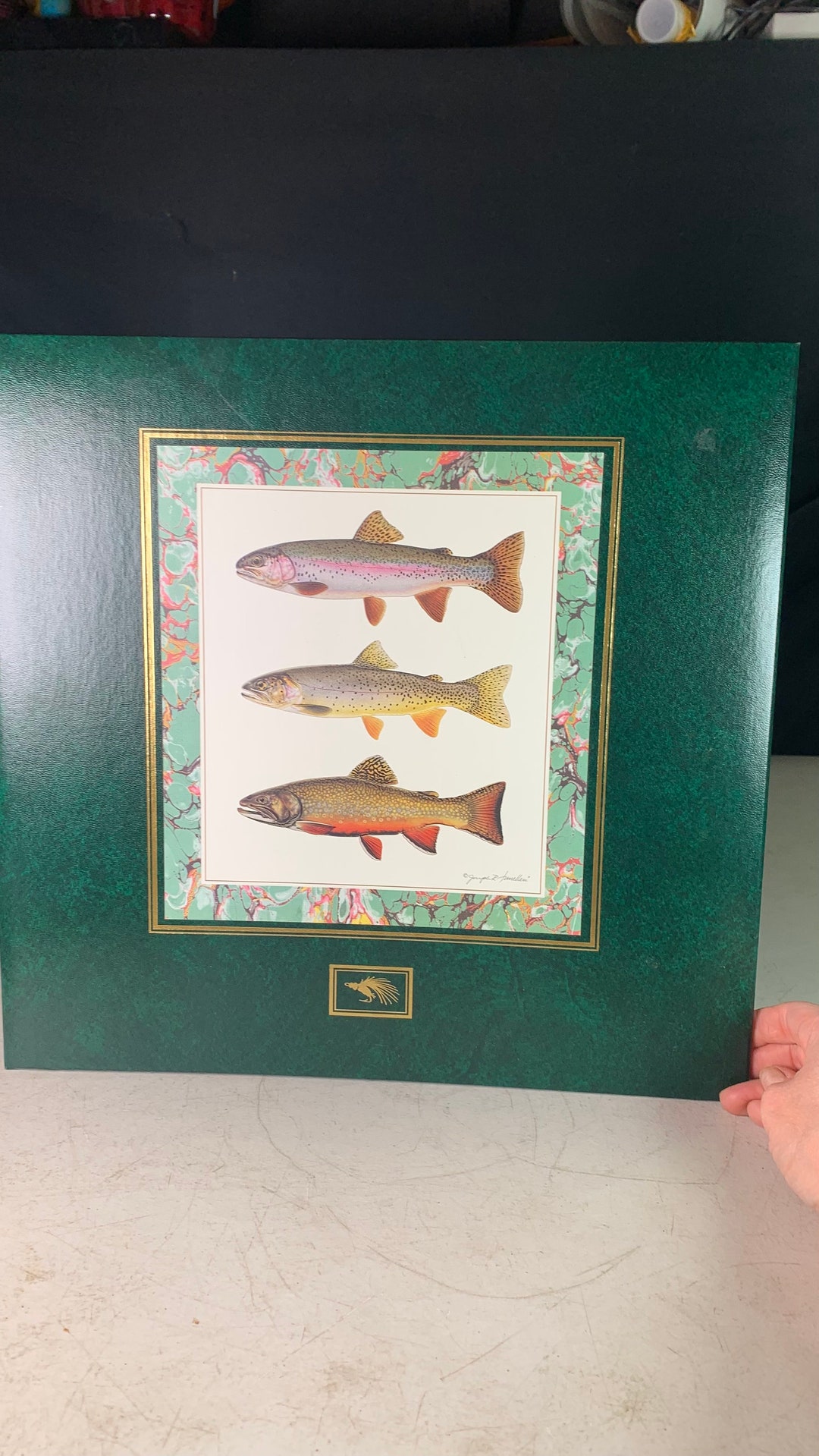 Fly Fishing Photo Album 12 X 12 Inch Pages 7 Double Sided Pages Can Add ...