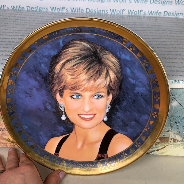 Princess Diana Plate - Etsy