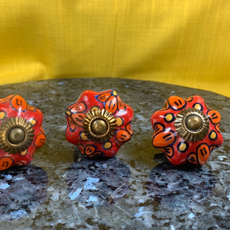 Ceramic Drawer Pulls - Etsy