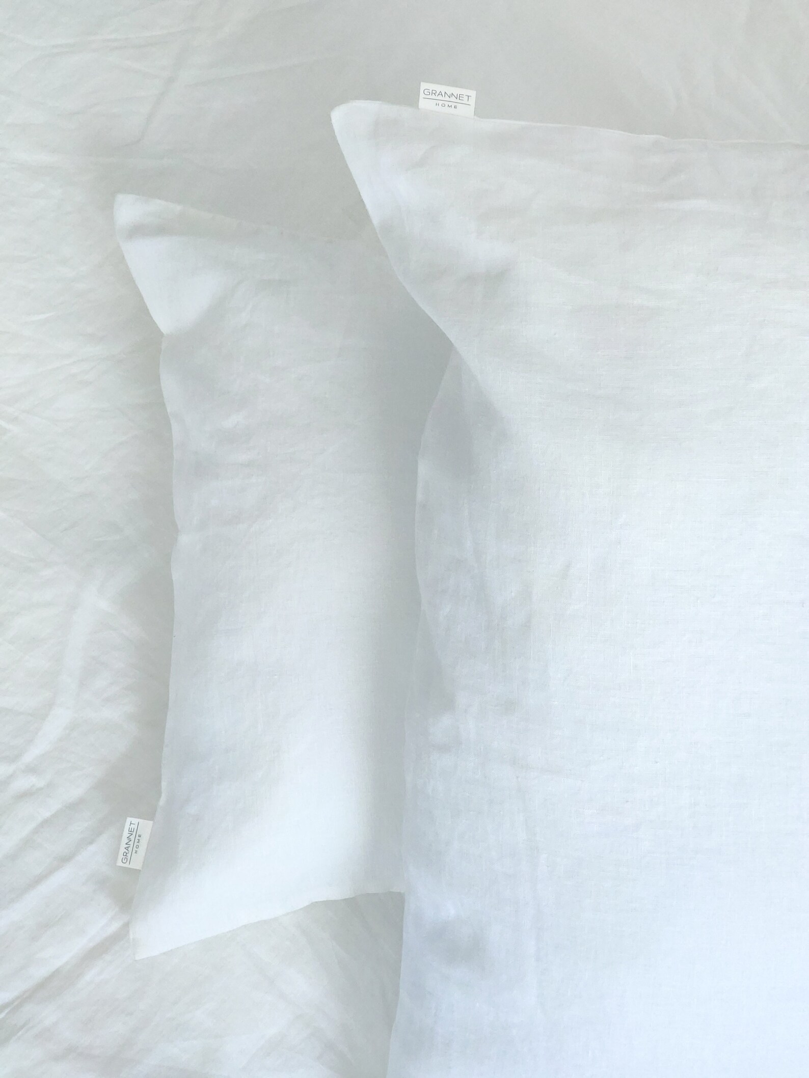 WHITE LINEN PILLOWCASE. Luxury Linen Pillowcase in Milky - Etsy