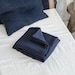 Ruffled Linen Sham With Envelope Closure, Washed Frilled Linen Pillow ...