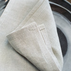 Linen Napkins in Many Colors and Sizes, Set of 4, 6, 50... Washed ...