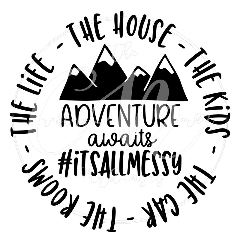 Its All Messy Svg - Etsy