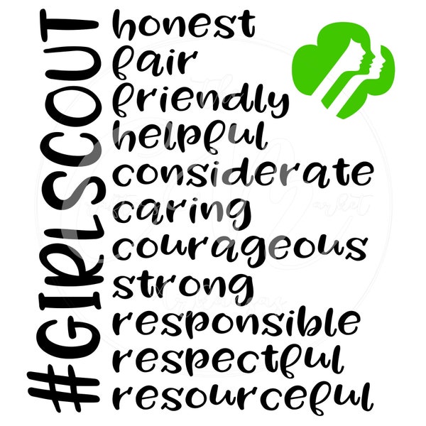 Girl Scout Law - Etsy