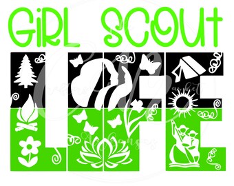 Scout LIFE SVG - Etsy