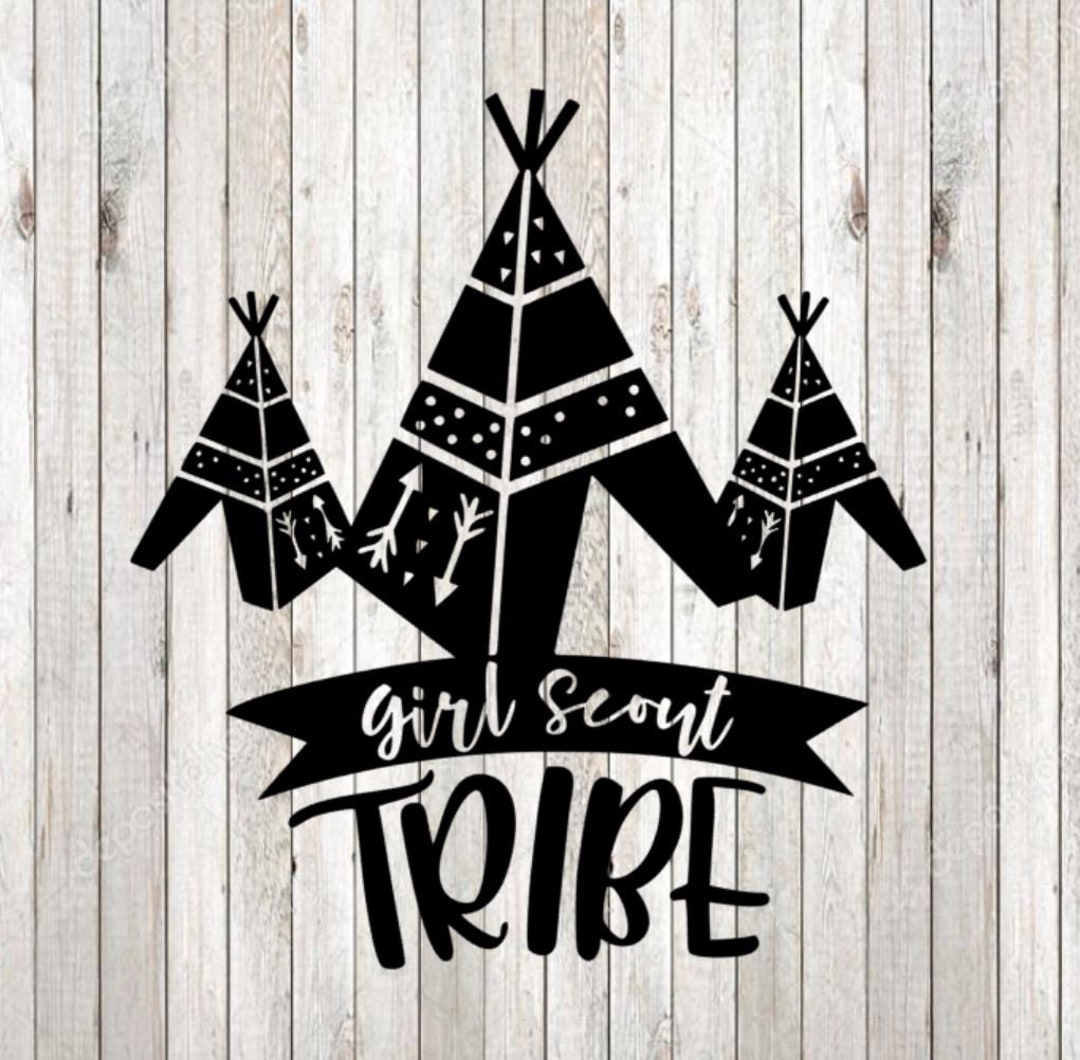 Girl Scout Tribe Sublimation File and SVG Cut File - Etsy