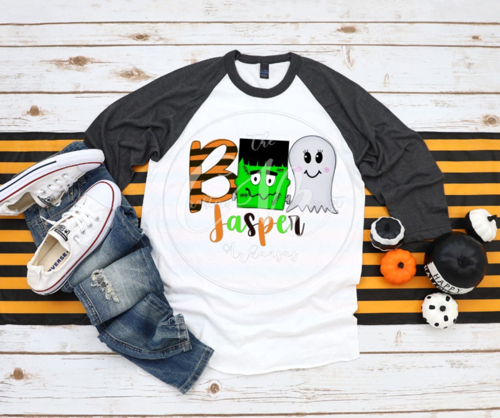 Watercolor Boo Digital File// Frankenstein and Ghost - Etsy