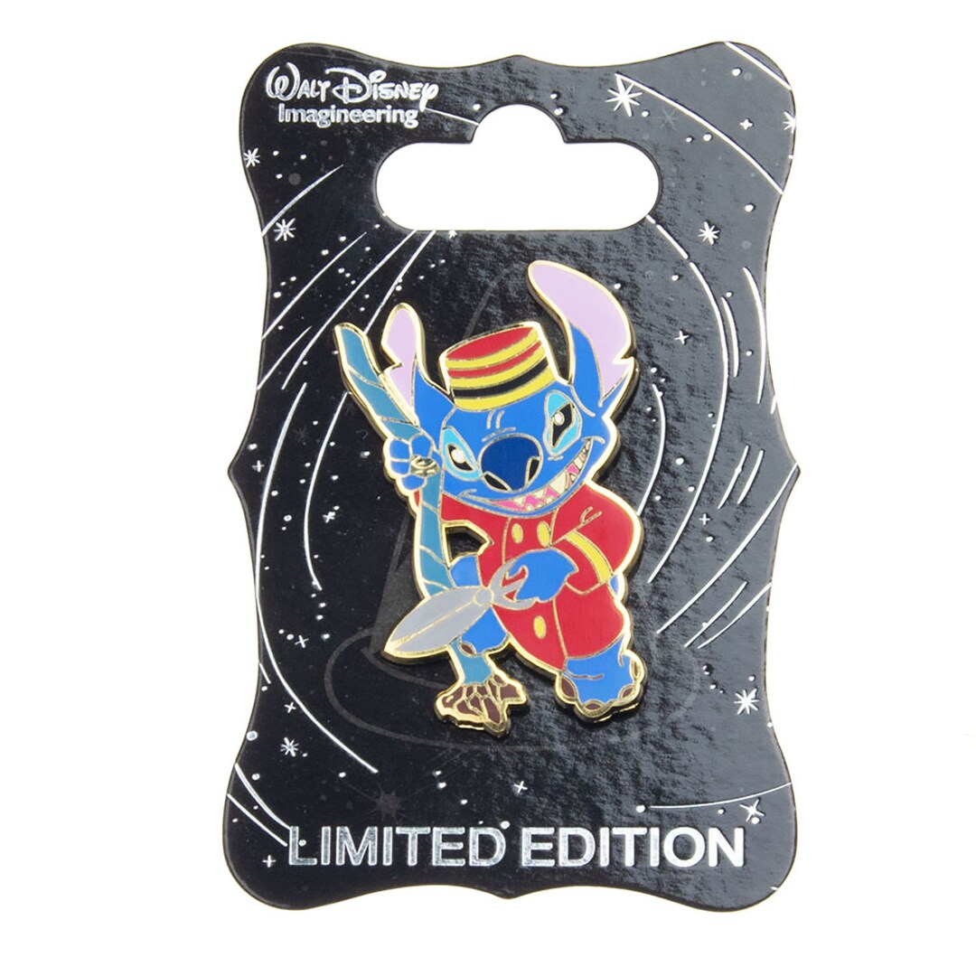 Disney Fantasy Pin Tower of Terror Bellhop Stitch With Scissors ...