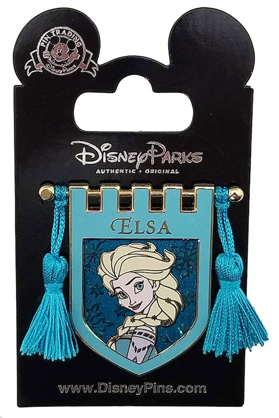 Disney Fantasy Banner Princess Elsa Pin | Etsy