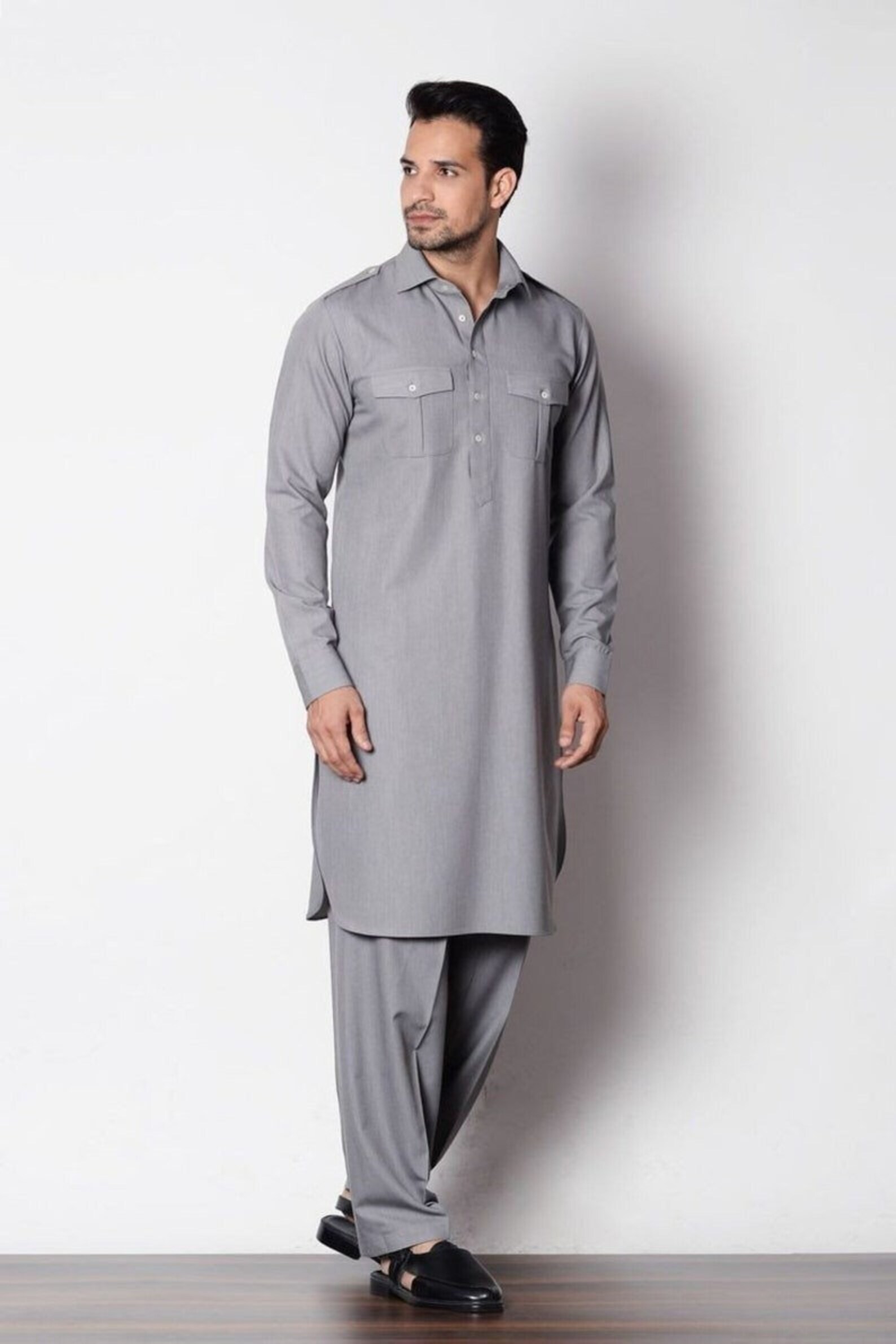 Cotton Kurta Pajama for Men Pakistani Kurta Shalwar Pant - Etsy