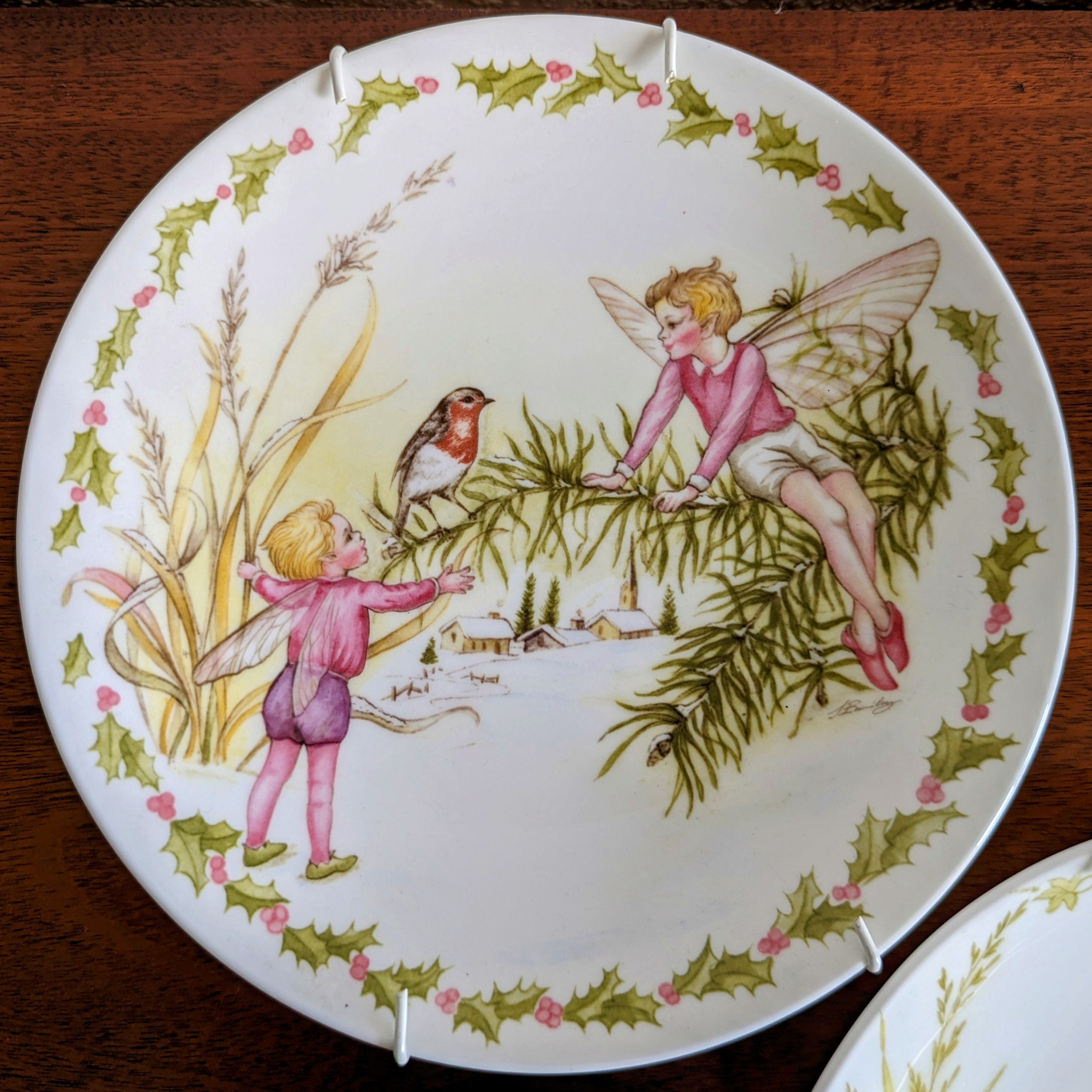 Vintage 1990s/2000s Coalport Garden Fairies Plates X3 - Etsy