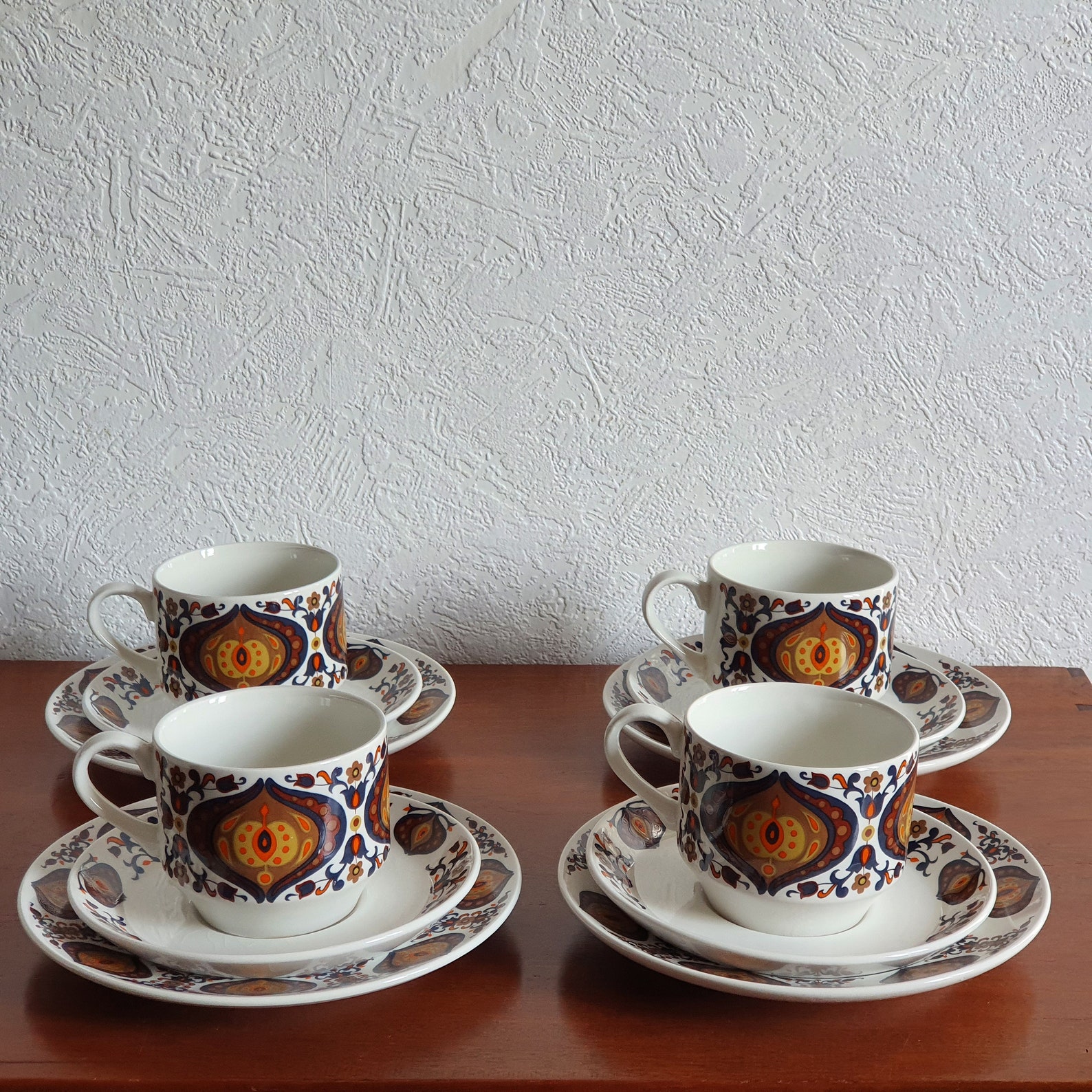 Vintage 1970s Midwinter Kismet Tea Set Designed by Joti - Etsy UK