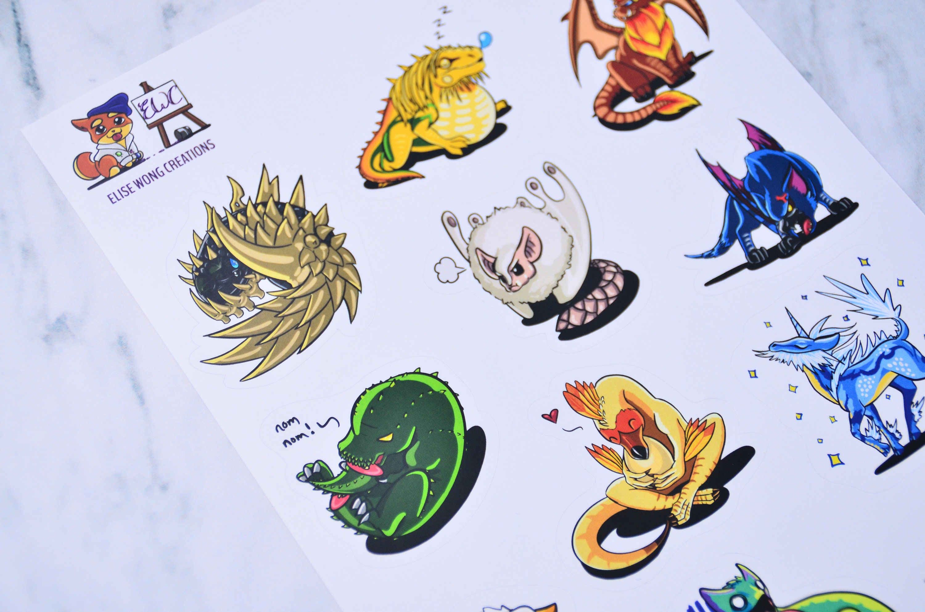 Monster Hunter Sticker Packs - Etsy